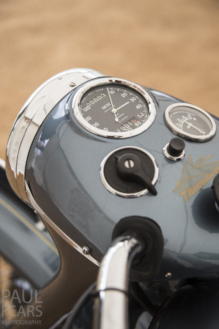 Triumph 6T Thunderbird Motorcycle - Paul Fears Photography